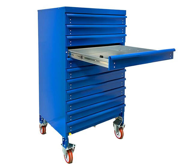 Compact pull-out rack 75 kg with 100 % pull-out depth