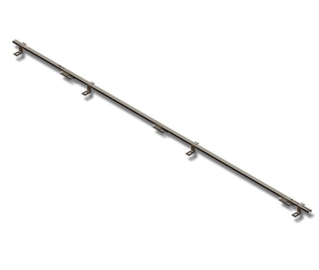 Locking system for pull-out unit - simple installation