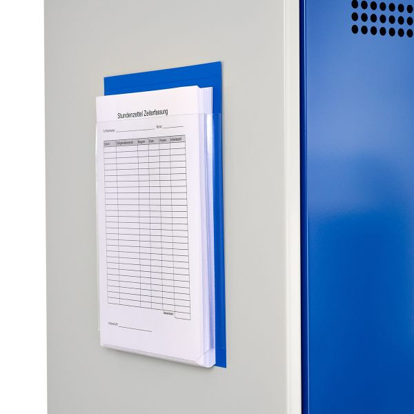 Magnettaschen mit Dehnfalte für metallische Oberflächen