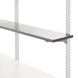 A wooden shelf store