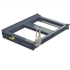 Easy-action handles for standard and heavy-duty pallet pull-out units ...